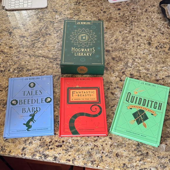 Other | Hogwarts Library Box Set By Jk Rowling | Poshmark